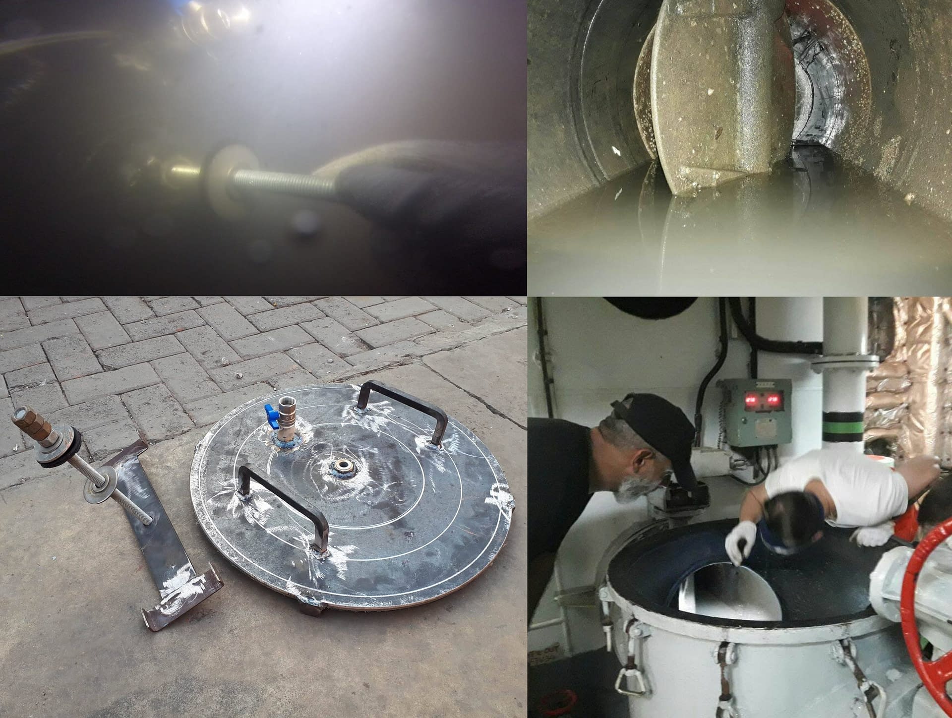 Underwater plugging for renewing a valve of the MV "BORA" - OSS